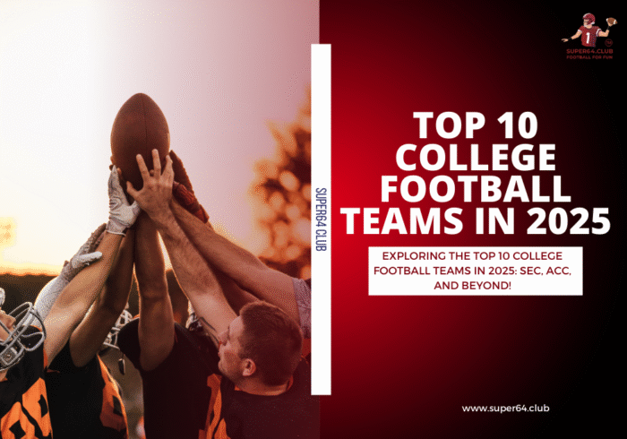 Exploring the Top 10 College Football Teams in 2025: SEC, ACC, and Beyond!